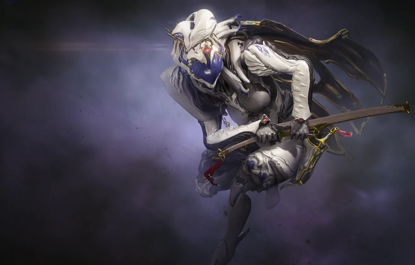 Wallpaper the game, sword, armor, cloak, the exoskeleton, holster ...