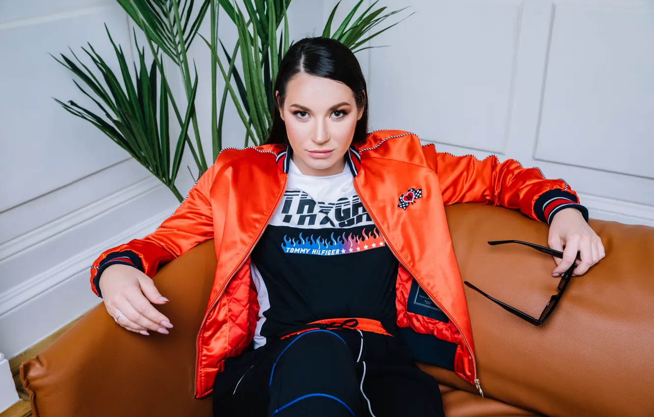 Wallpaper look, pose, actress, comedian, Leading, blogger, IDA Galich ...