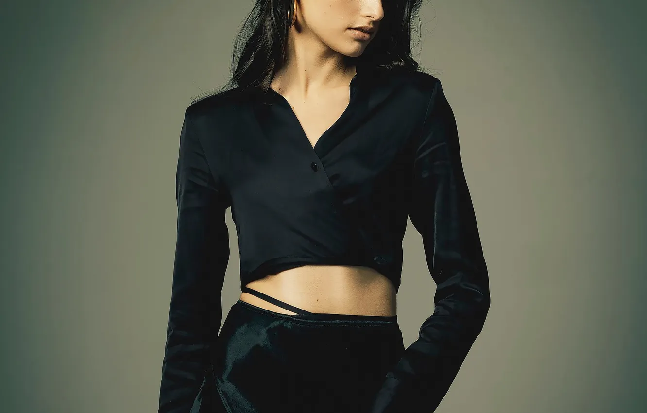 Wallpaper girl, model, brunette, beauty, Dmitry Alexandrov for mobile ...