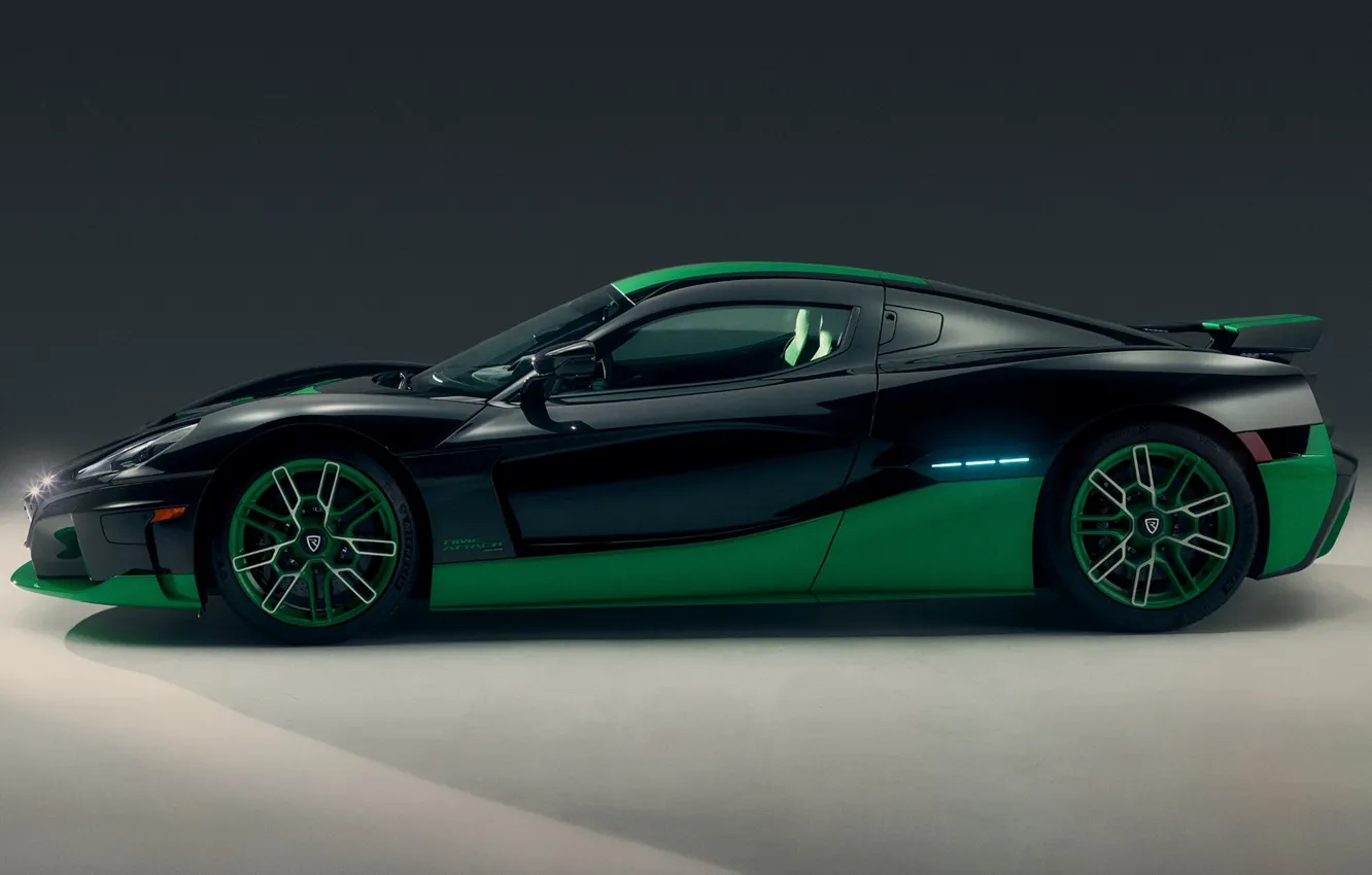 Wallpaper side view, hypercar, Time Attack, 2023, Rimac Refrigerator ...