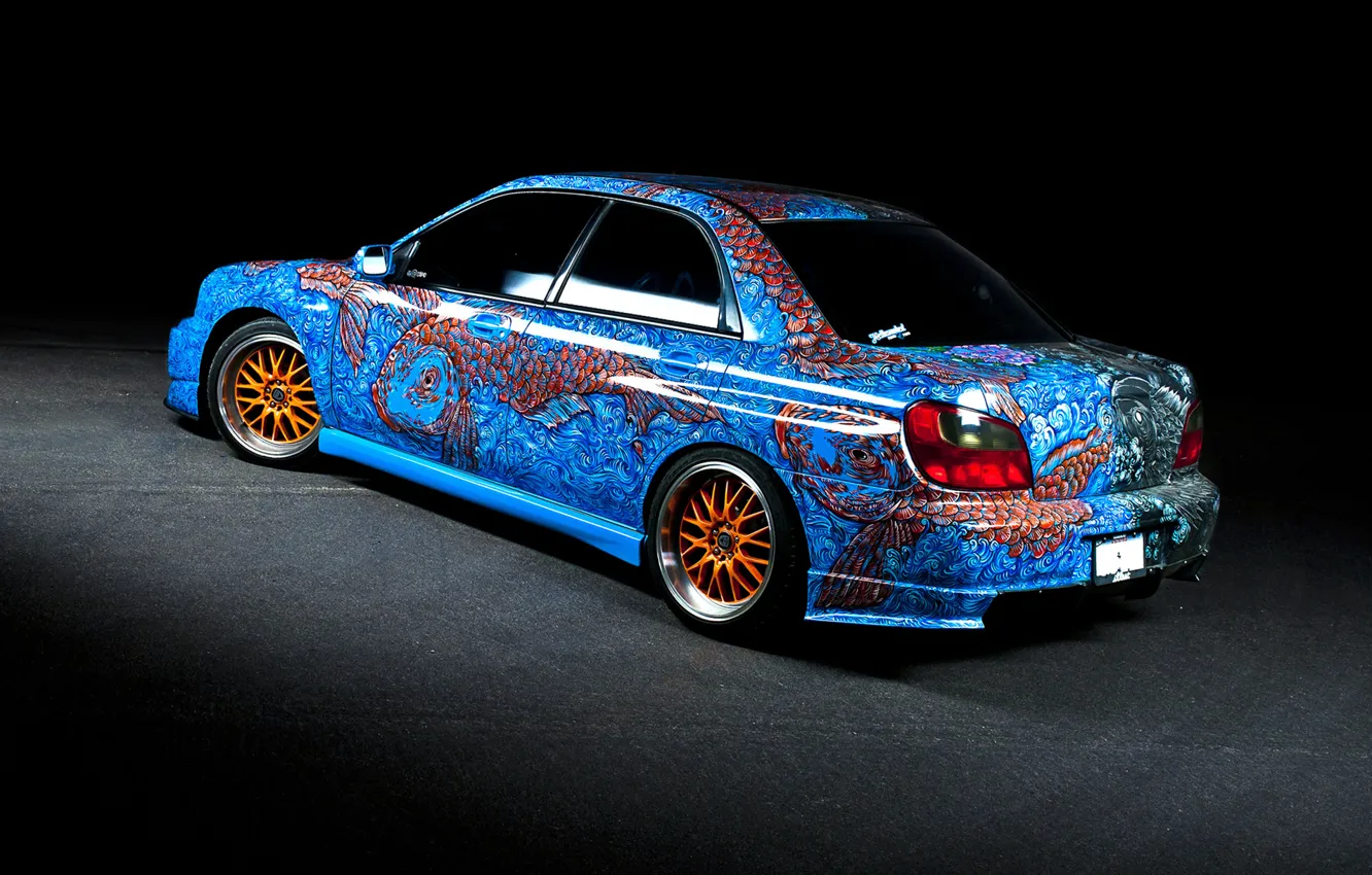 Wallpaper fish, Subaru, WRX, airbrushing, STI, Subaru images for ...