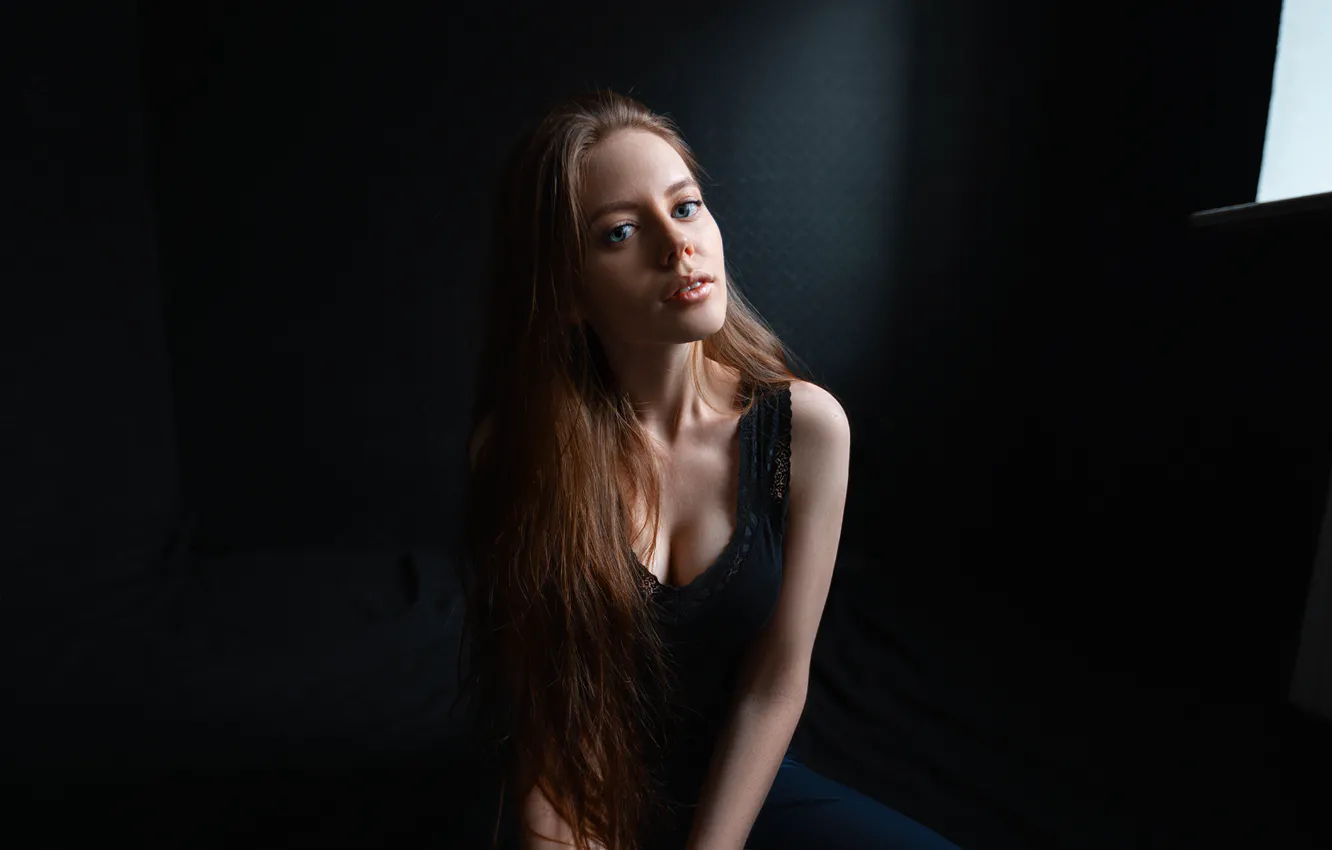 Wallpaper model, look, Pretty, Kustarev Maxim for mobile and desktop ...