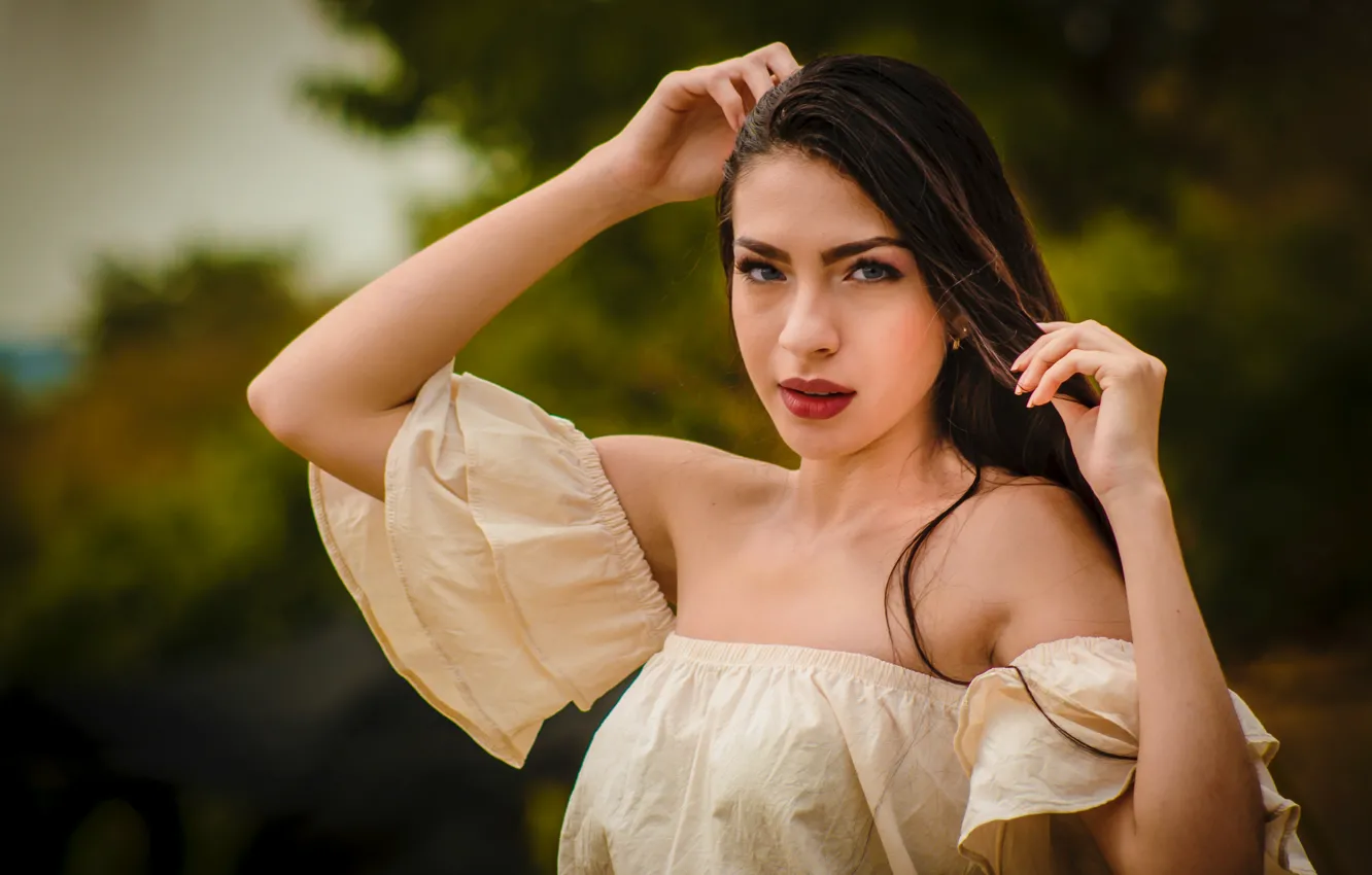 Wallpaper girl, hair, beautiful girl, pose for mobile and desktop ...