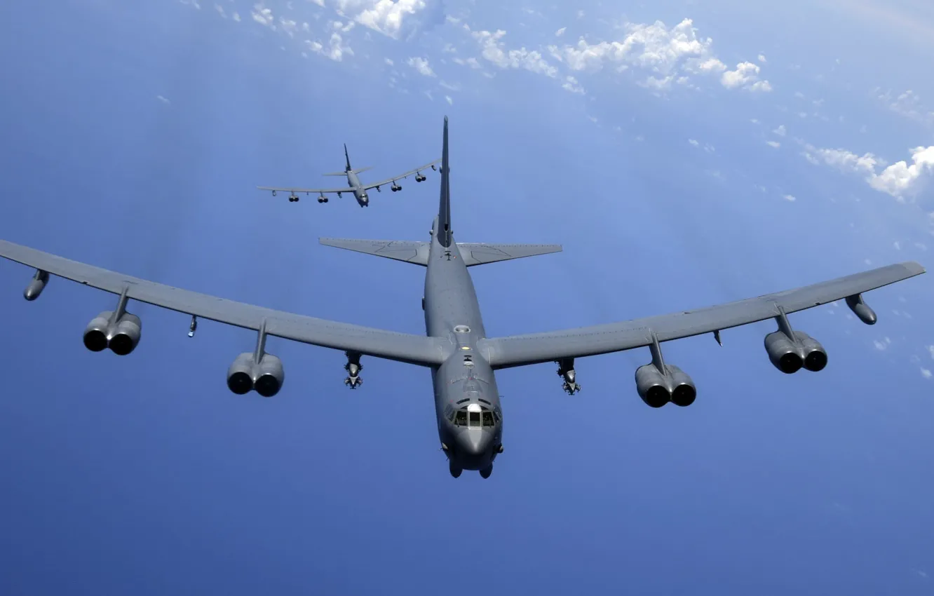 Wallpaper Boeing, B-52, STRATO fortress, The second generation, AIR ...