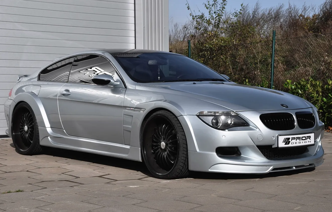 Wallpaper design, grey, BMW, drives, tuning, Prior for mobile and ...