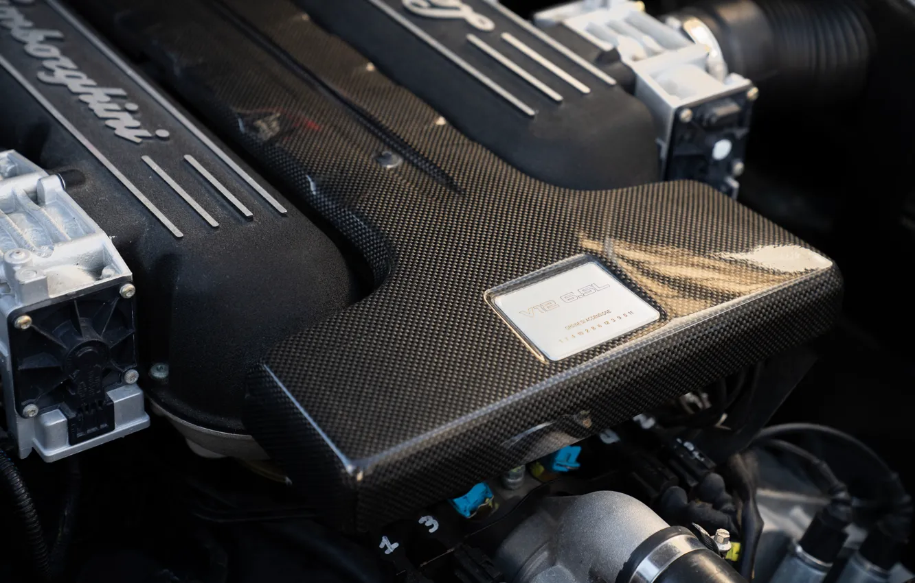 Wallpaper Lamborghini, Murcielago, V12, engine, Lamborghini Murcielago ...