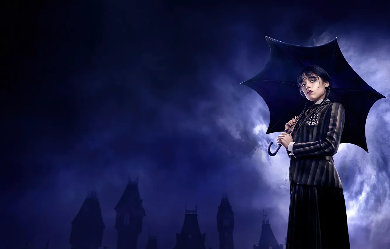 Wallpaper Girl, Look, Braids, Umbrella, Fantasy, Comedy, TV series ...