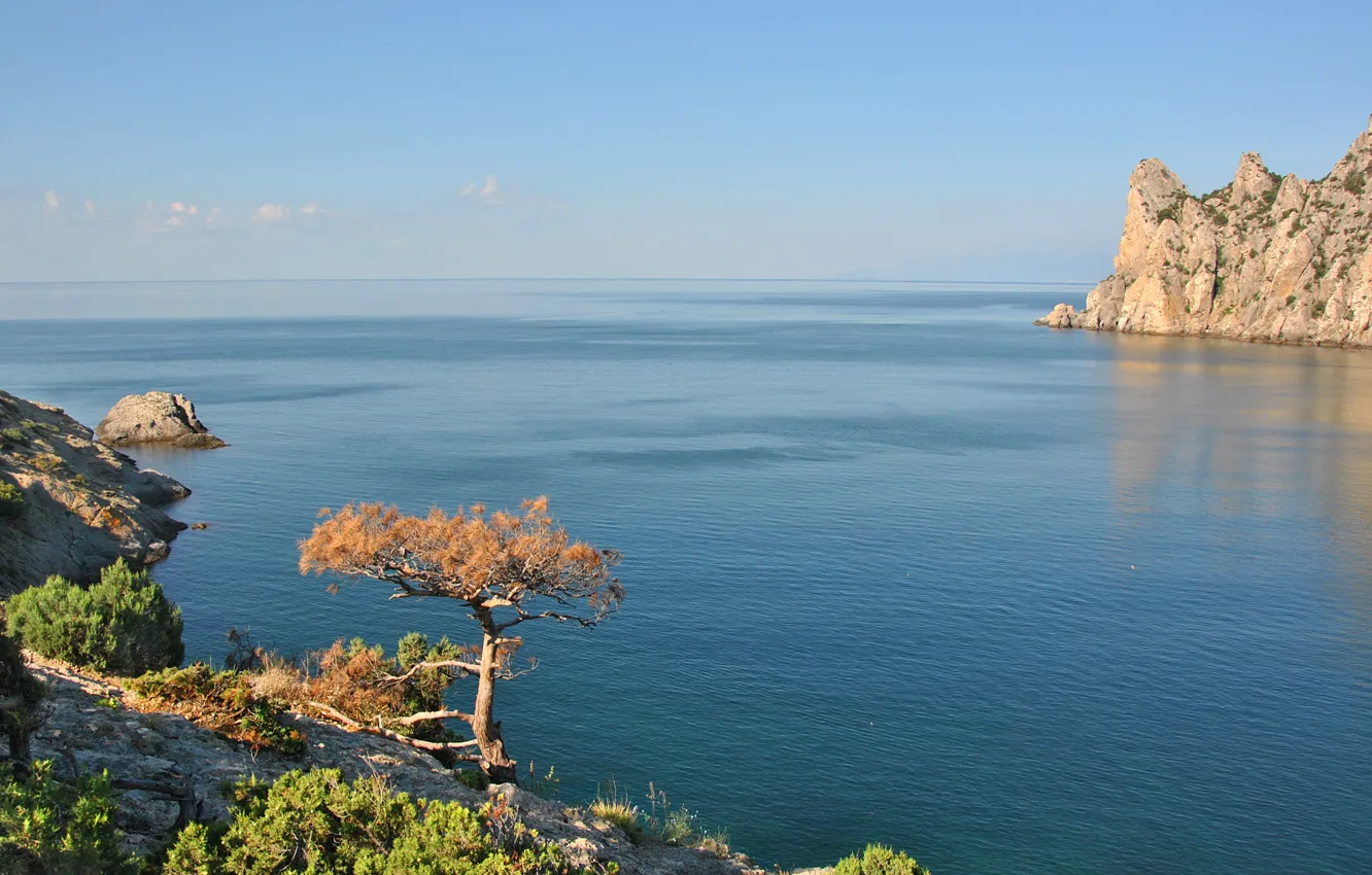 Wallpaper sea, summer, Crimea for mobile and desktop, section пейзажи ...