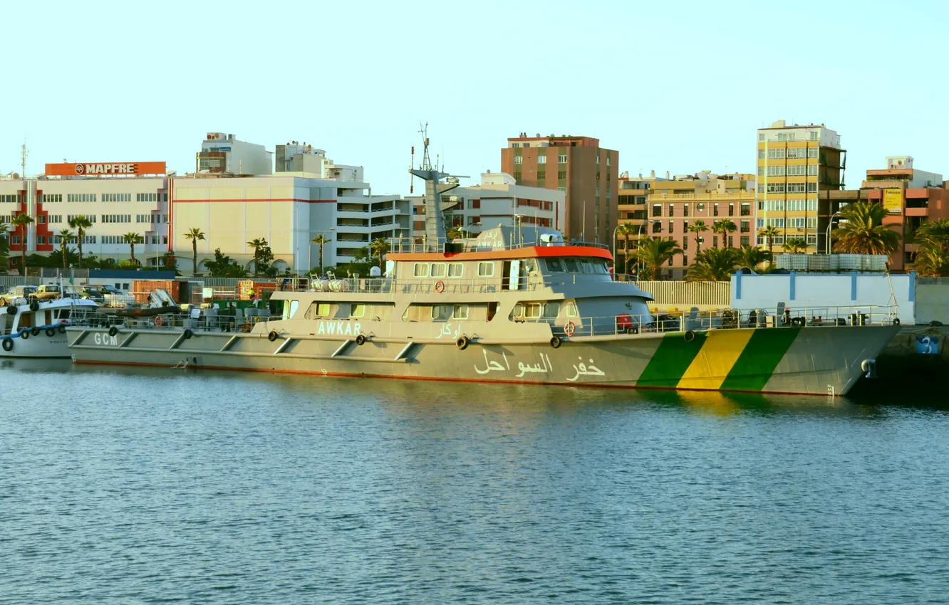 Wallpaper 2017, patrol ship, Awkar, Coast Guard of Mauritania for ...