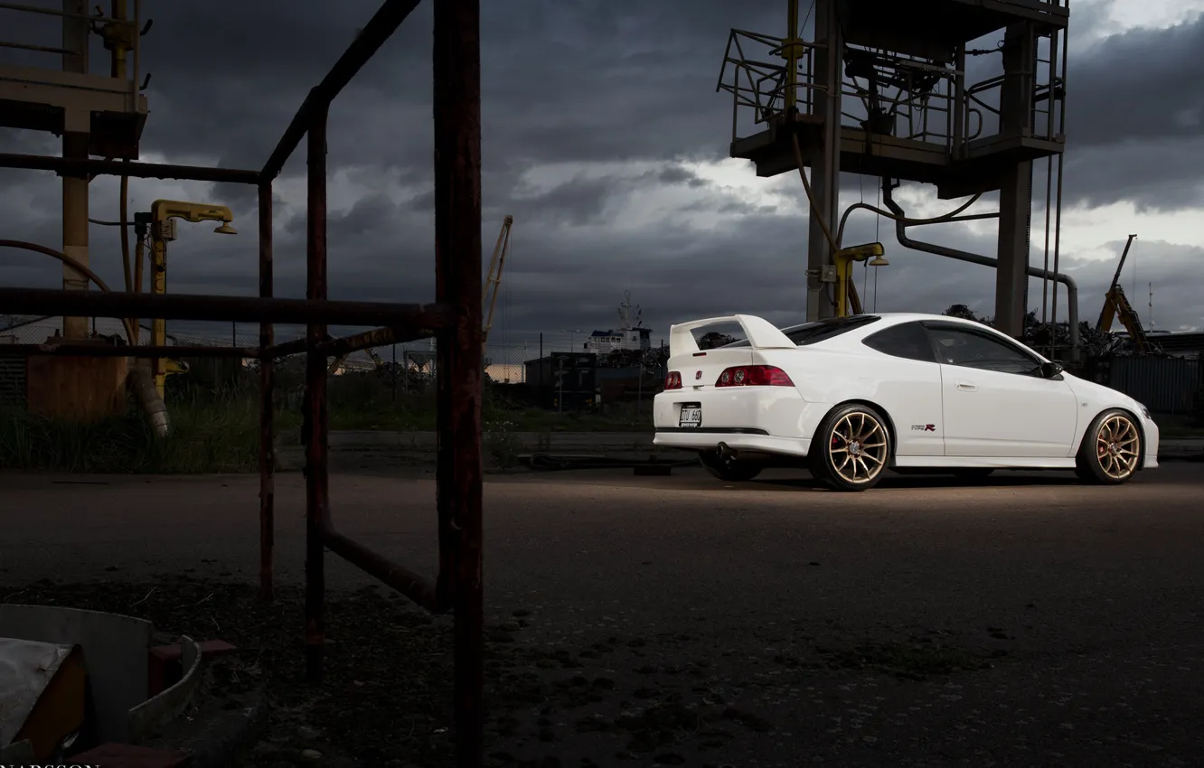 Wallpaper white, Honda, Honda, Integra, Integra, Type-R, DC5 for mobile ...