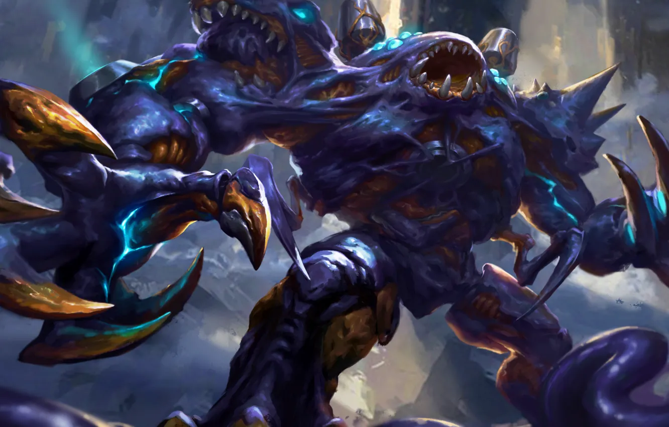 Wallpaper monster, hon, art, Heroes of Newerth, Riftspawn Deadlift ...