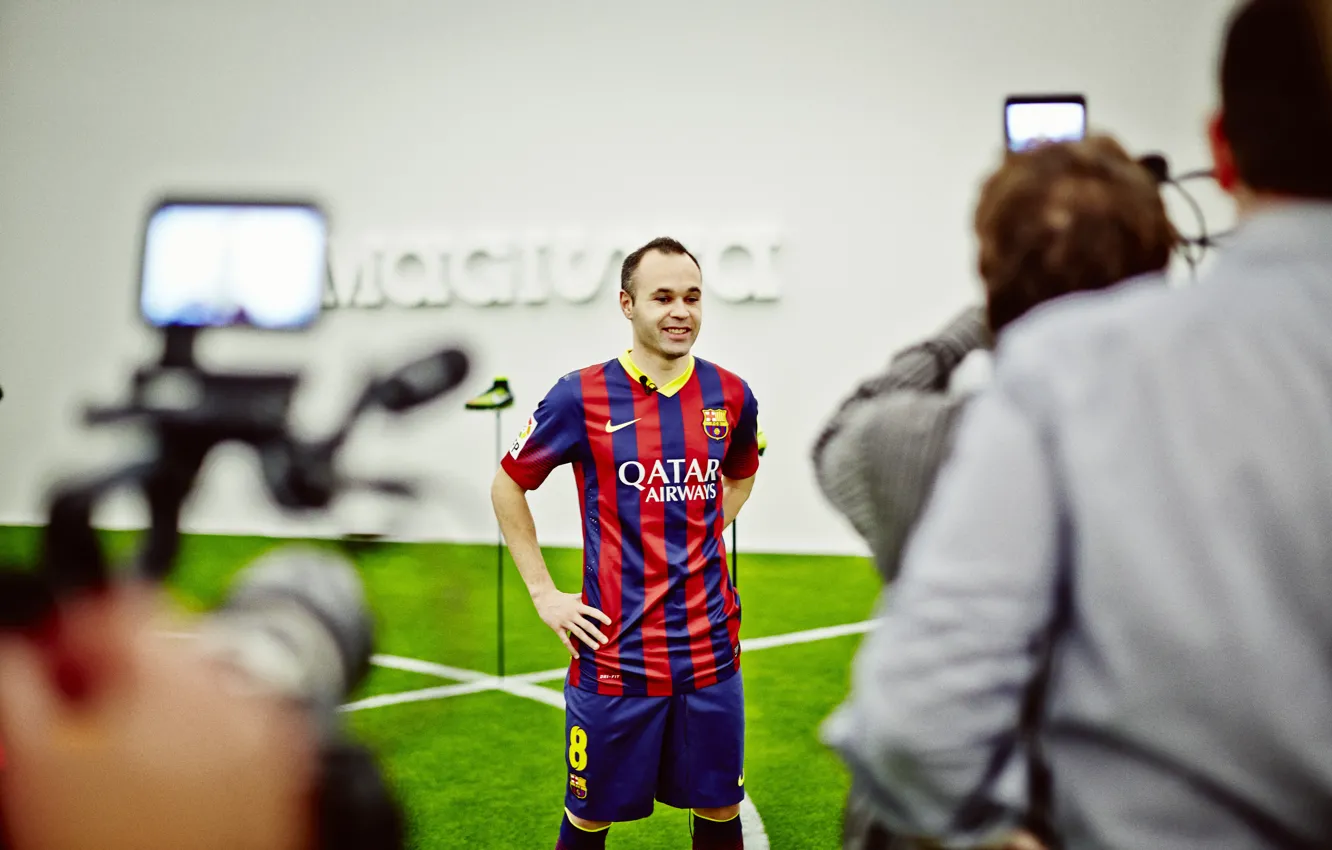 Wallpaper Sport, Football, FC Barcelona, FC Barcelona, Andres Iniesta ...