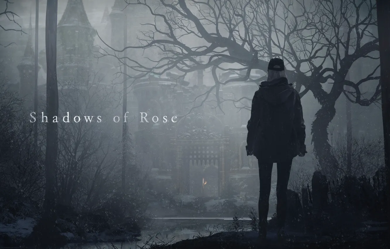 Wallpaper Girl, Tree, Gate, Branches, Resident Evil, Capcom, Village ...