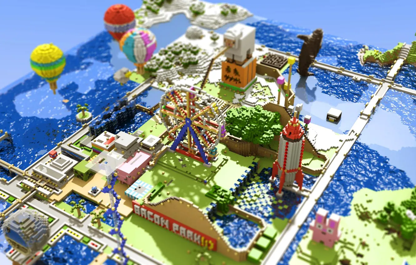 Wallpaper Minecraft, Shift, Tilt images for desktop, section игры - download