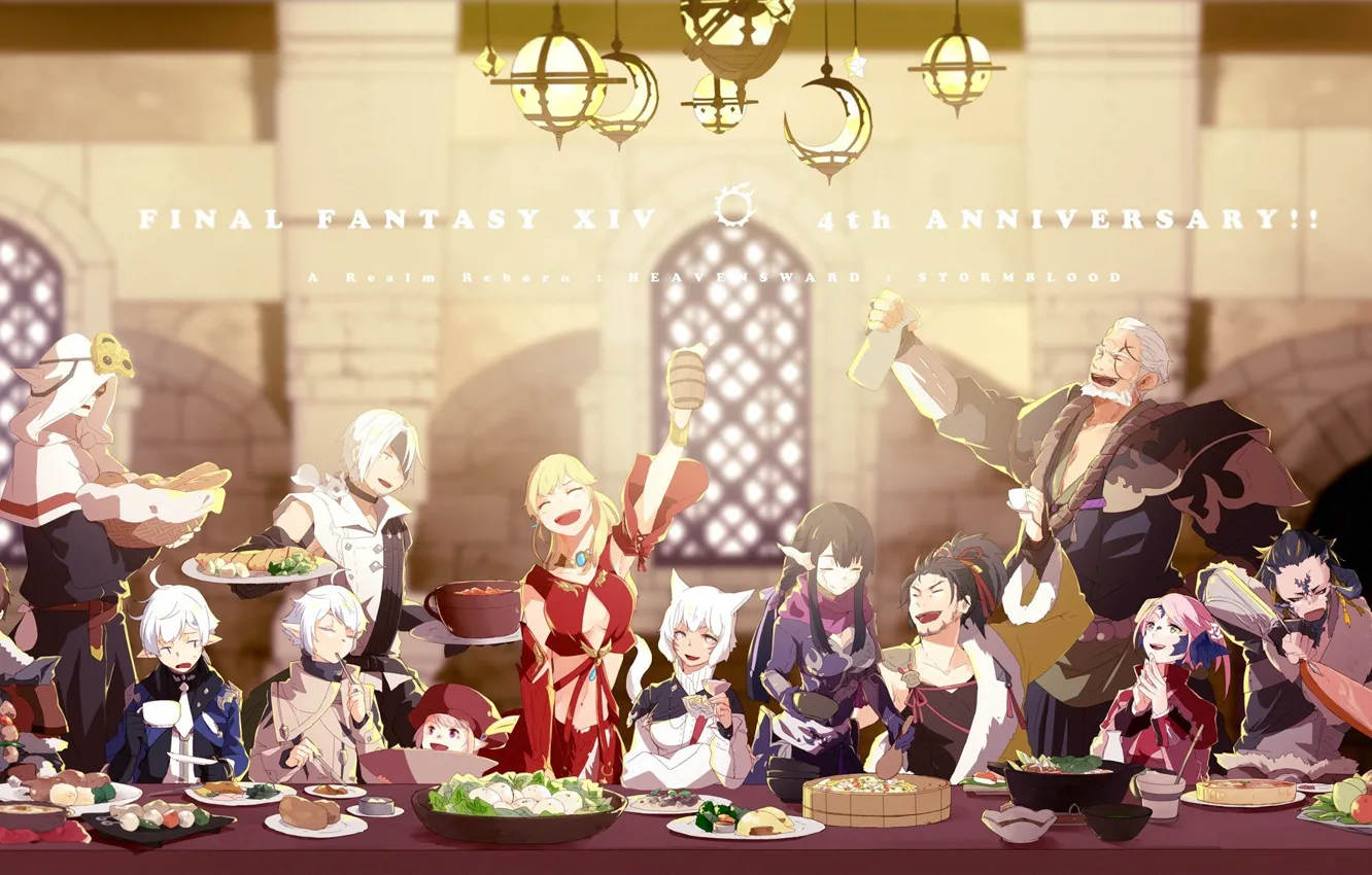 Wallpaper game, Final Fantasy, armor, anime, food, warrior, protector ...