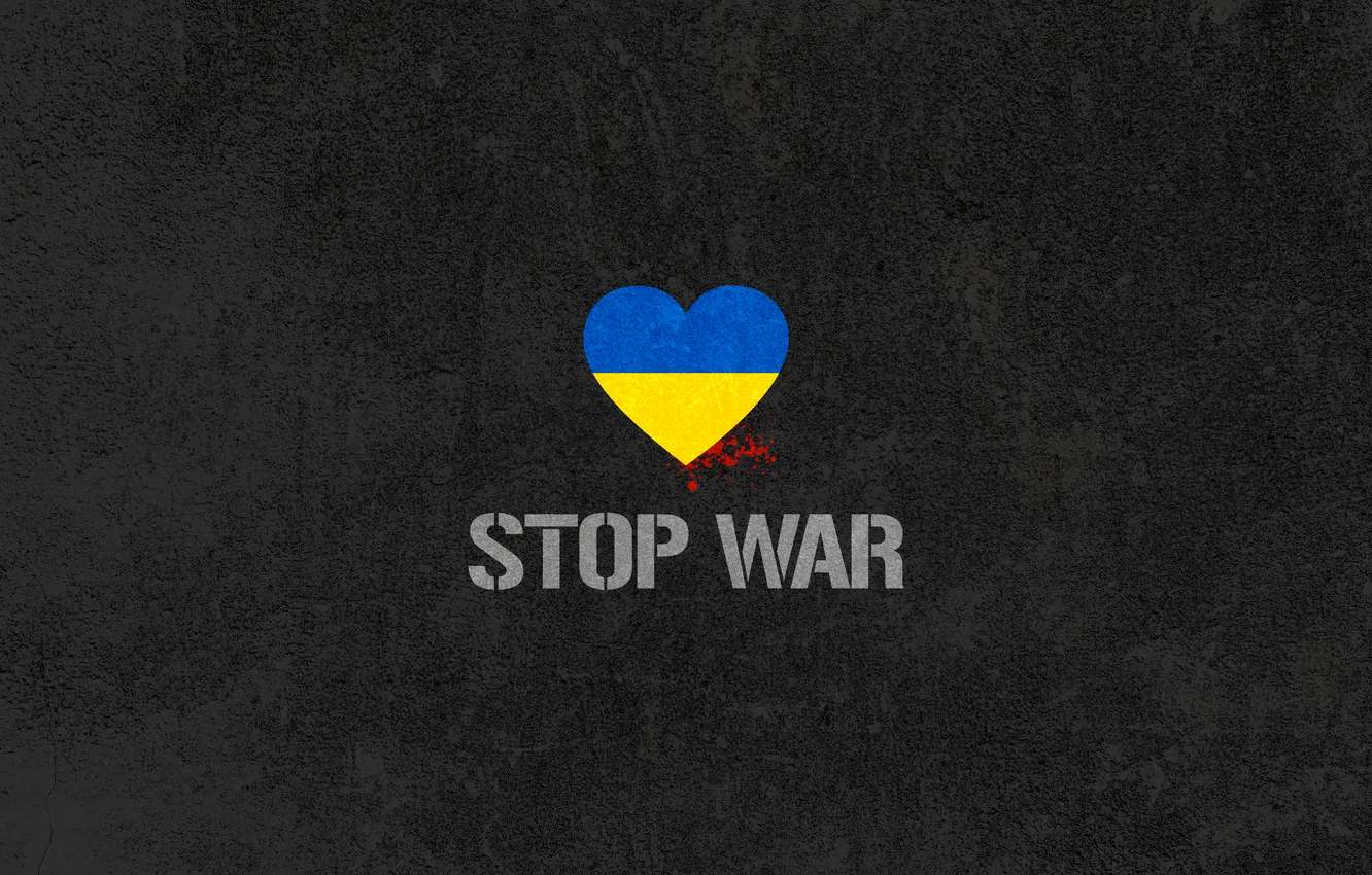 Wallpaper yellow, war, blue, stop, Ukraine for mobile and desktop ...