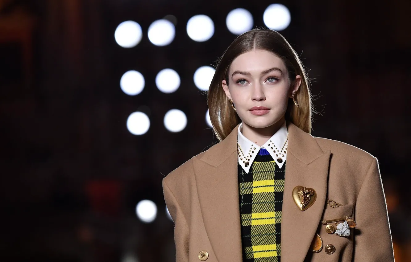 Wallpaper face, smile, Gigi Hadid for mobile and desktop, section ...