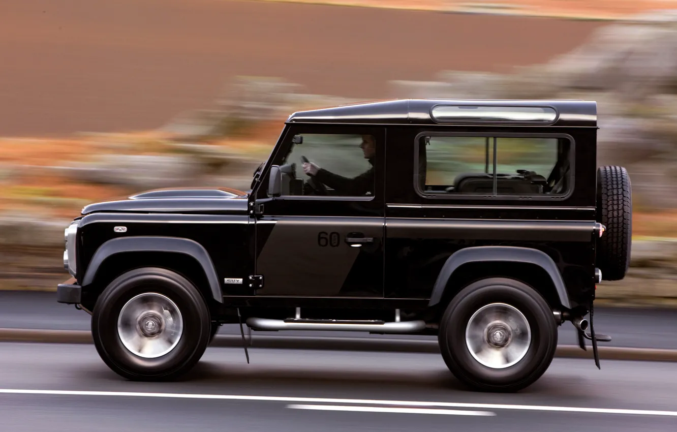Wallpaper 2008, Land Rover, side view, Defender, SVX, 60th Anniversary ...