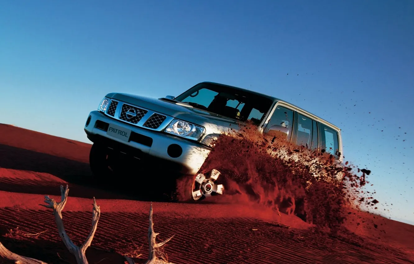 Wallpaper sand, nissan, jeep, SUV, patrol, Nissan patrol for mobile and ...