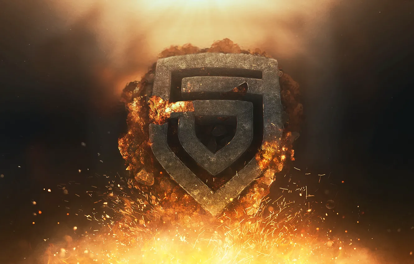 Wallpaper logo, penta_sport, cs_go images for desktop, section игры - download