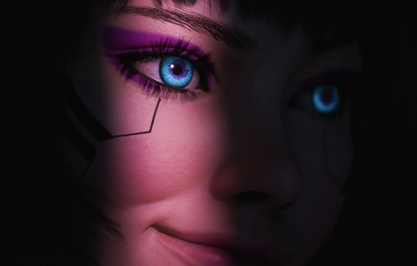 Wallpaper Girl, Sasha, Fan Art, Cyberpunk Edgerunners, Konrad H for ...