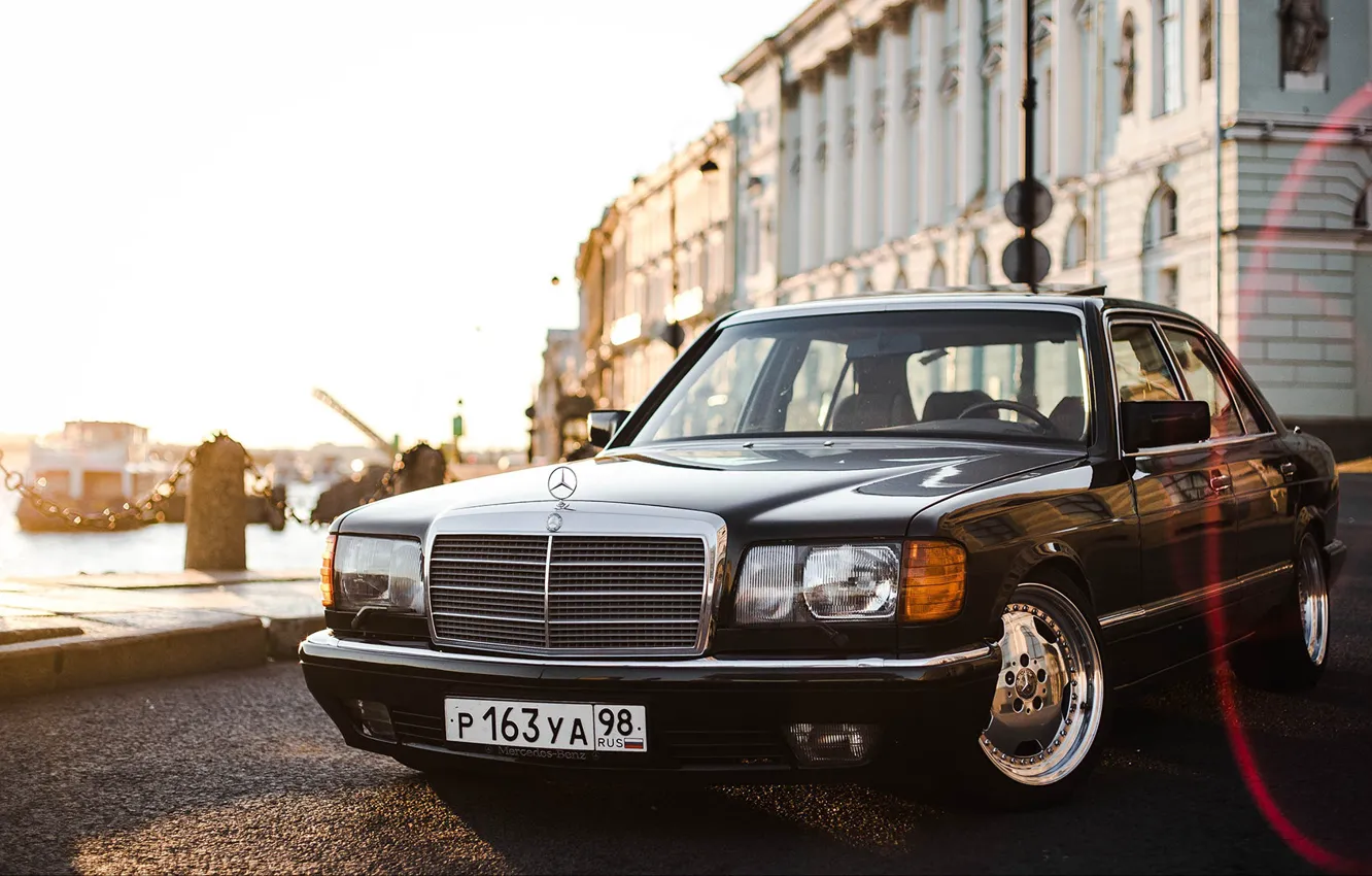 Wallpaper sedan, Sheikh, w126, W126, 560 sel, 560SEL, Mercedec - Benz ...