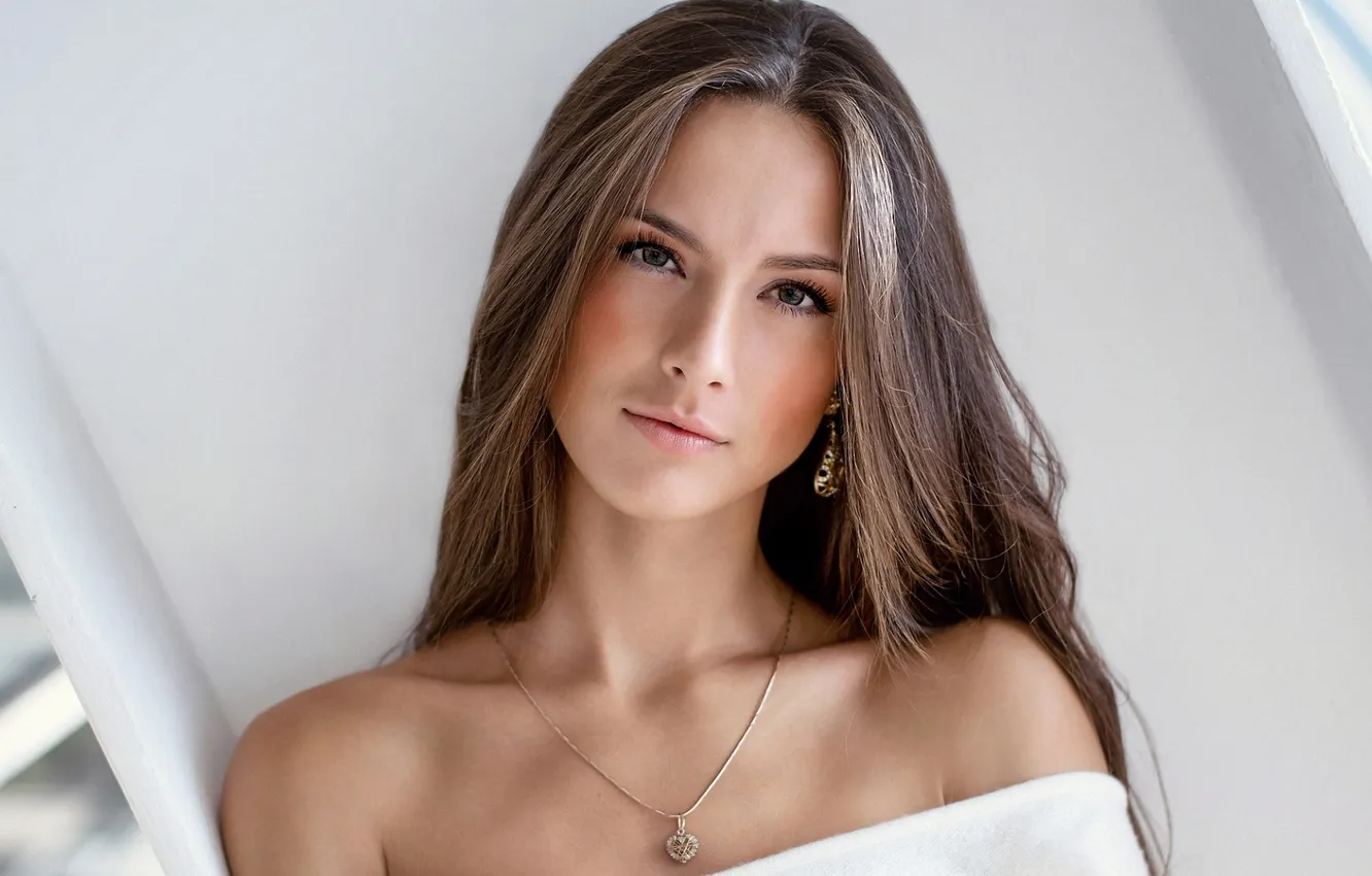 Wallpaper Lera, Portrait photography, Andrey Plotnikov for mobile and desktop, section девушки ...