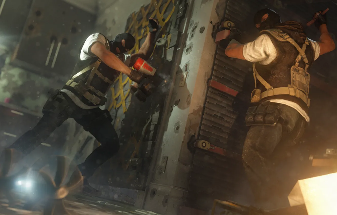 Wallpaper terrorists, Rainbow six: Siege, build, barricades for mobile ...