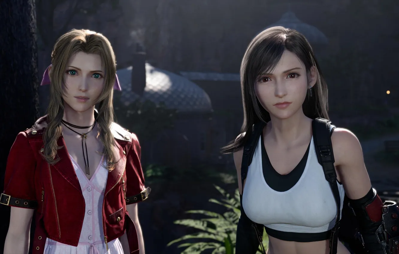 Wallpaper Final Fantasy 7, Tifa Lockhart, Aerith for mobile and desktop ...