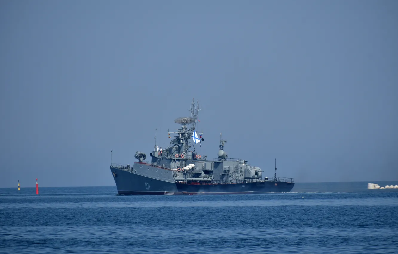 Wallpaper ship, anti-submarine, small, Suzdalets, project 1124 M for ...