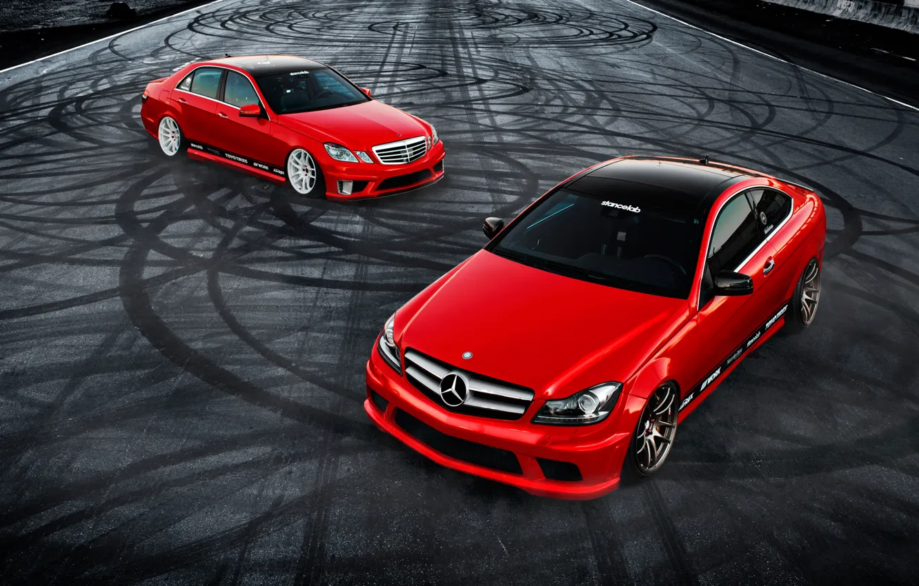 Wallpaper car, tuning, coupe, mercedes, sedan, Mercedes, tuning ...