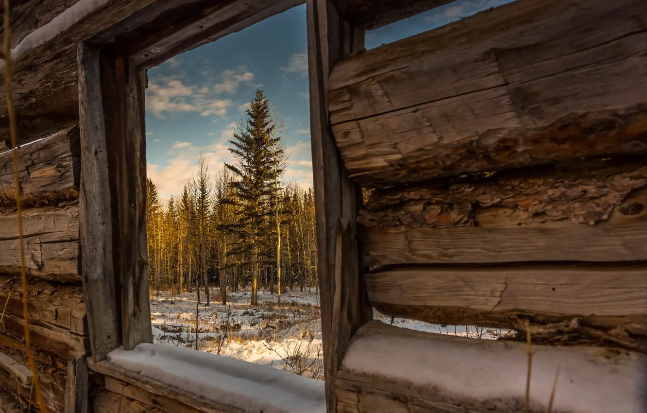 Wallpaper nature, house, window images for desktop, section природа ...