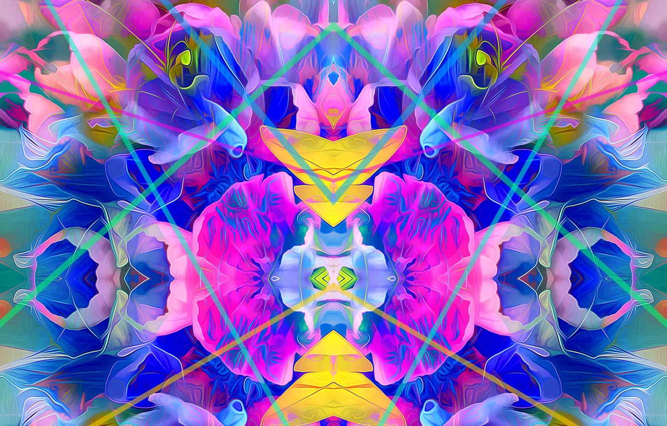 Wallpaper line, fantasy, pattern, figure for mobile and desktop ...