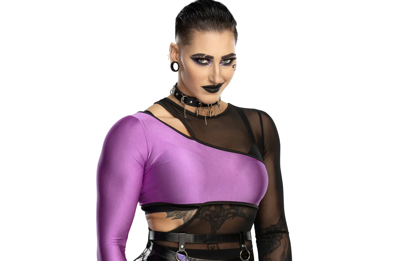 Wallpaper look, makeup, actress, wrestler, WWE, NXT, Raw, Rhea Ripley ...