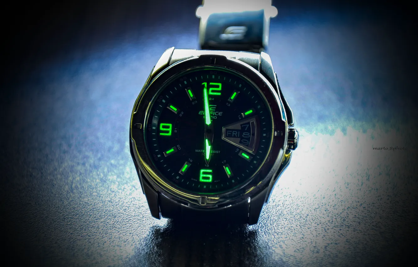 Wallpaper hi tech, watch, casio, watch analog, light and magic, light ...