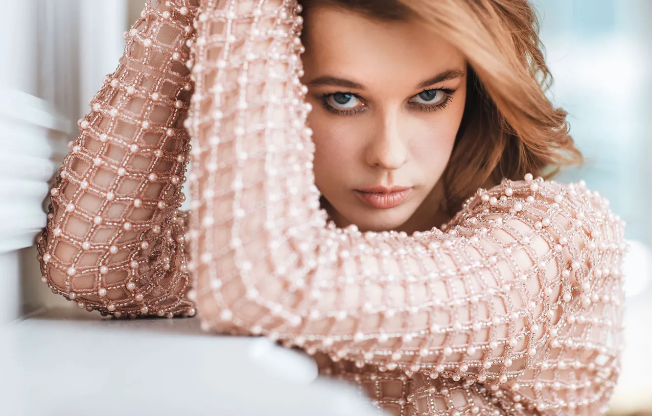 Wallpaper look, pose, makeup, actress, singer, TV presenter, hair ...