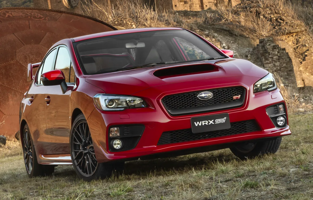 Wallpaper mountains, red, Subaru, WRX for mobile and desktop, section ...