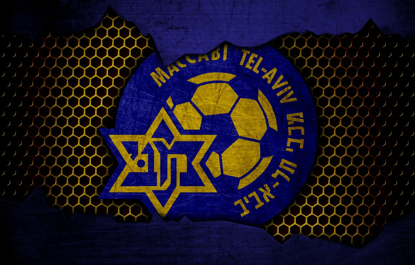 Wallpaper wallpaper, sport, logo, football, Maccabi Tel-Aviv for mobile ...