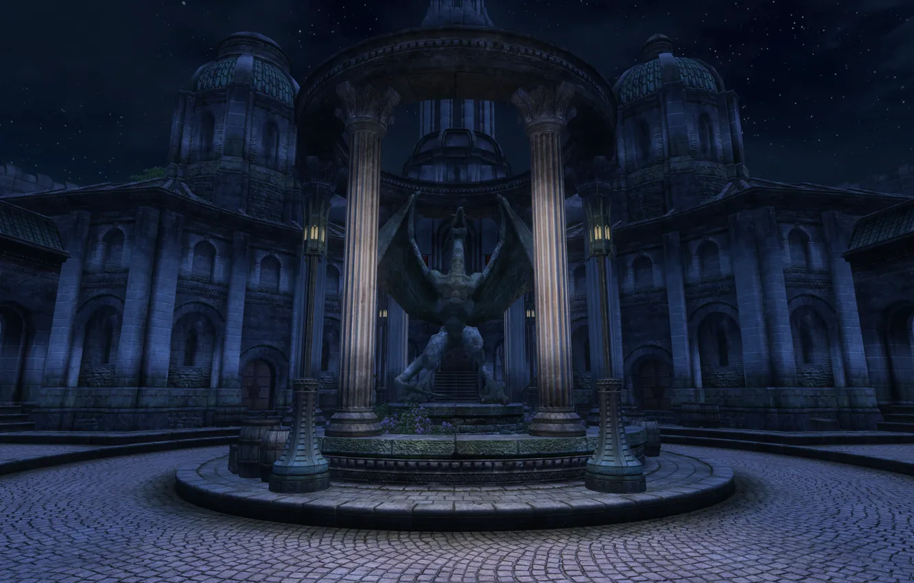 Wallpaper Oblivion Tes Talos Plaza For Mobile And Desktop Section игры Resolution 3840x2160