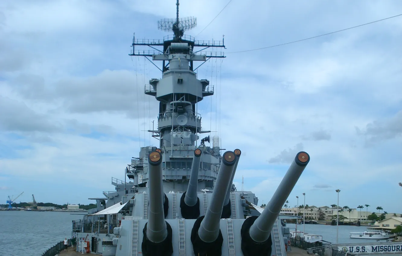 Wallpaper US NAVY, USS Missouri, BB-63, Battleship Museum for mobile and desktop, section оружие ...