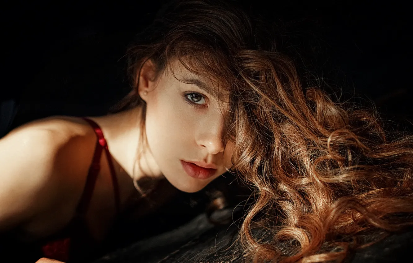 Wallpaper look, pose, model, portrait, makeup, hairstyle, brown hair ...