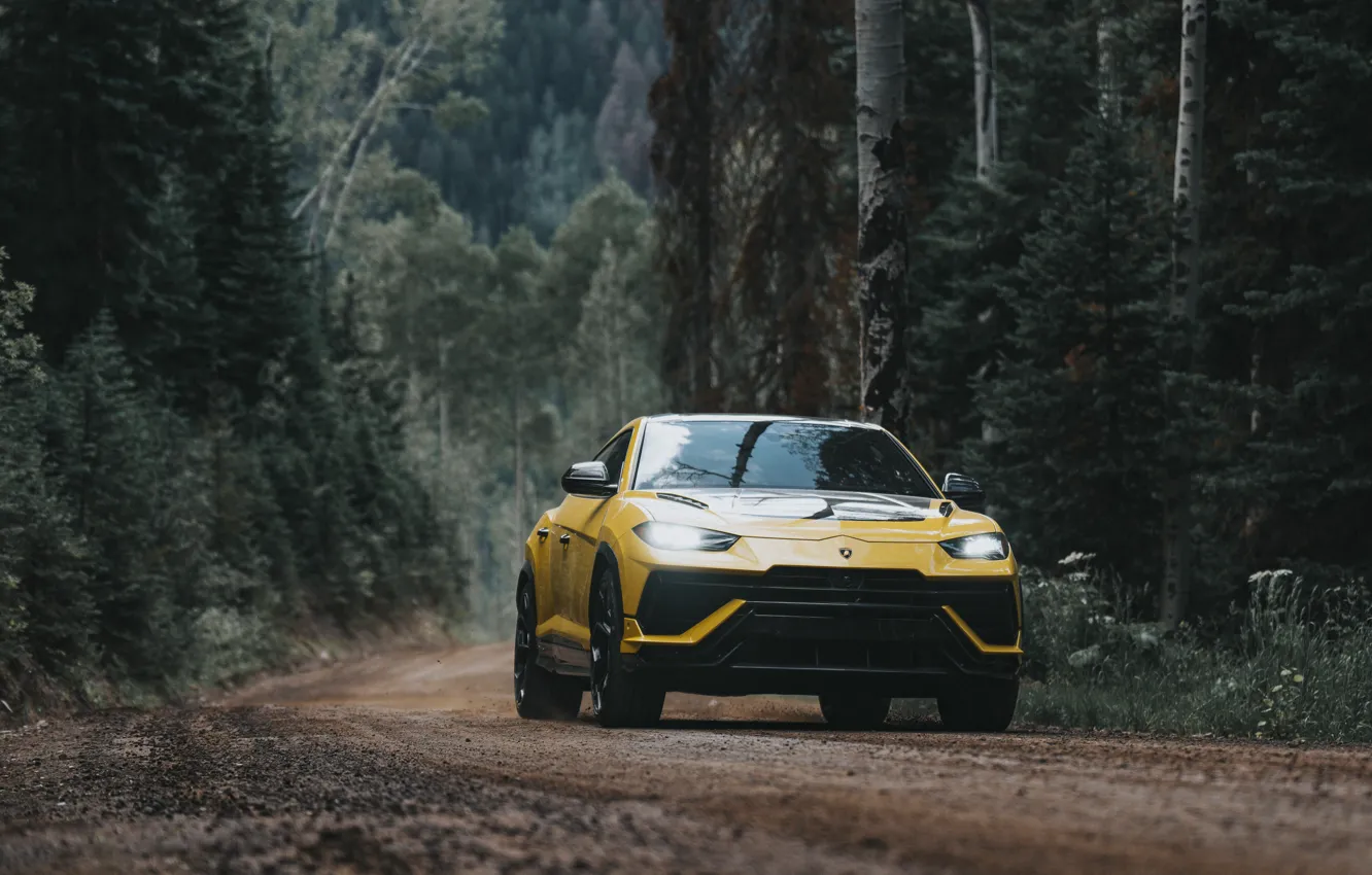 Wallpaper Lamborghini, yellow, crossover, SUV, Urus, Lamborghini Urus ...