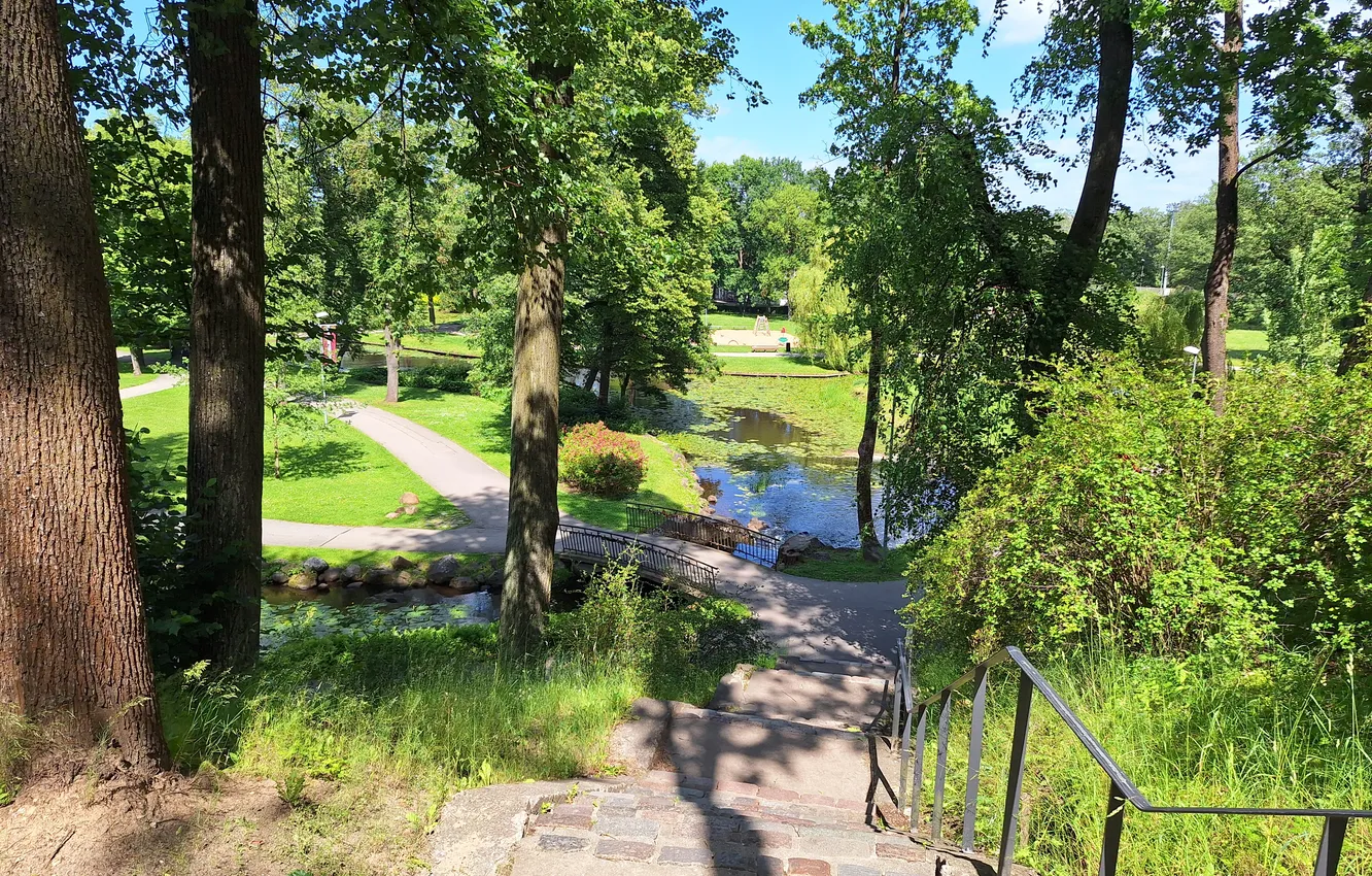 Wallpaper Parks in Latvia, Wallpapers Latvia, Park Latvian or darz ...