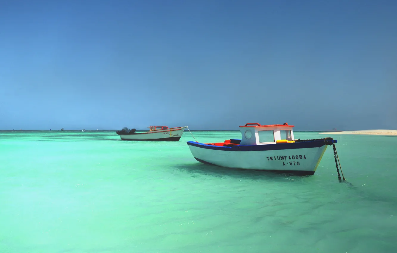 Wallpaper Sky, Blue, Beach, Brazil, Brasil, Sea, Maranhão, Boats for ...