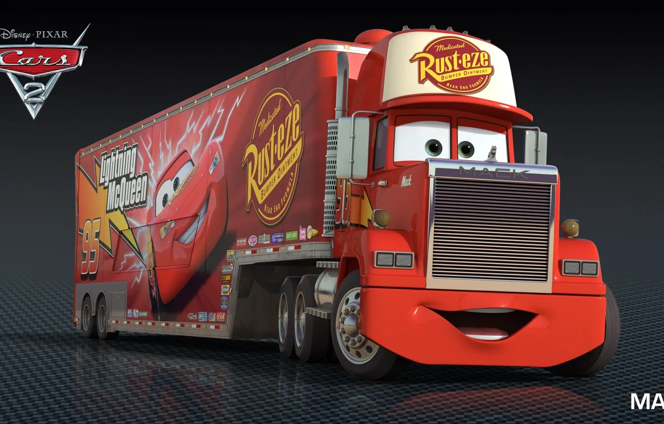 Wallpaper cartoon, cars, pixar, mack, disney images for desktop ...