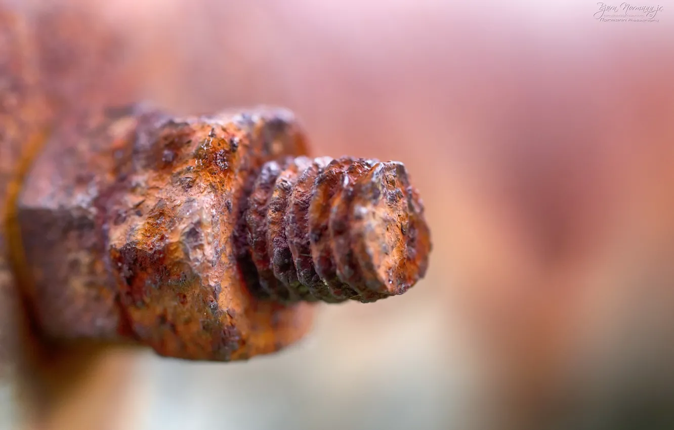 Wallpaper bolt, rust, nut for mobile and desktop, section разное ...
