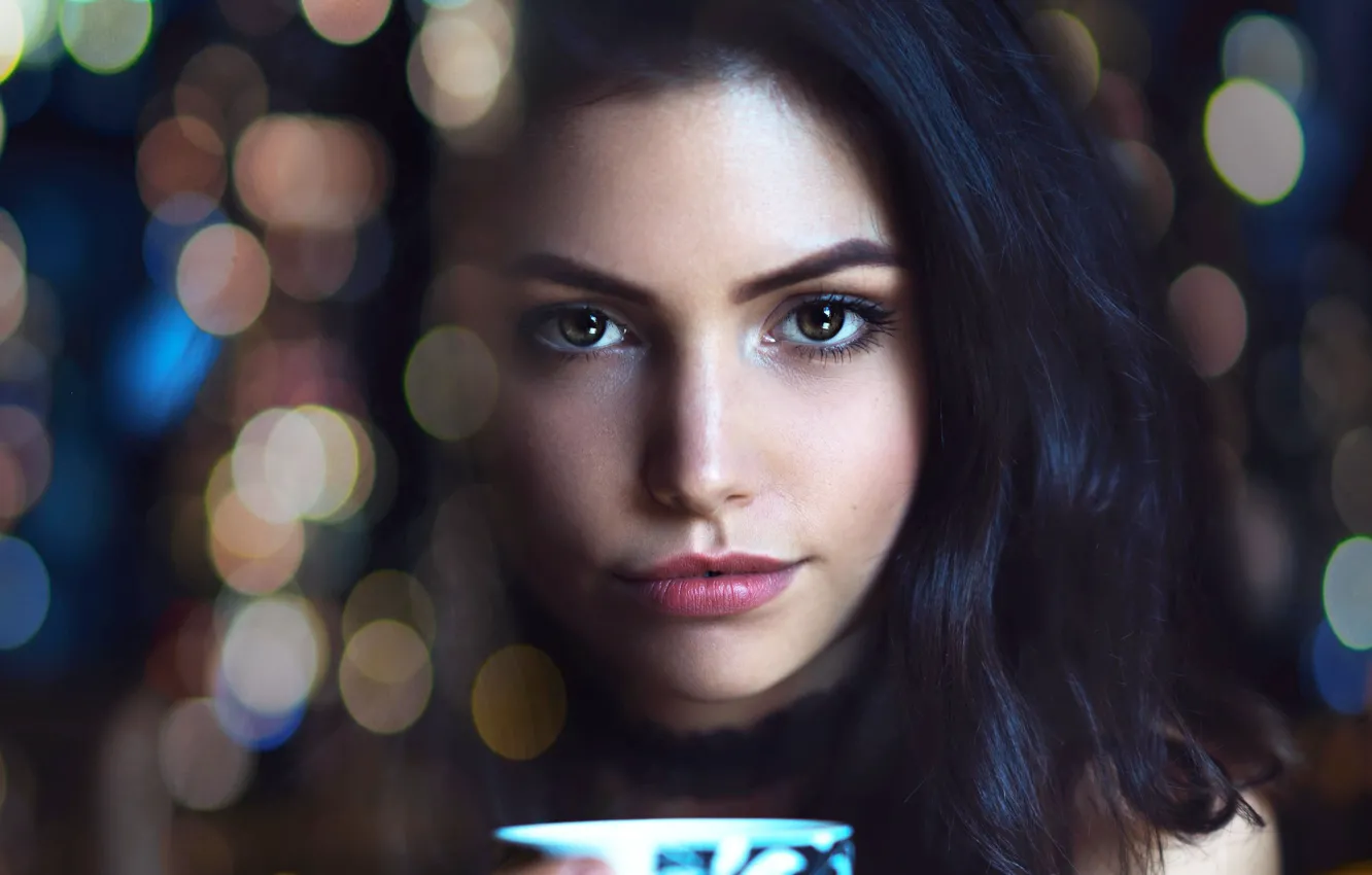 Wallpaper look, face, hair, portrait, Girl, mug, Kai Boet, Kai Böttcher for mobile and desktop ...