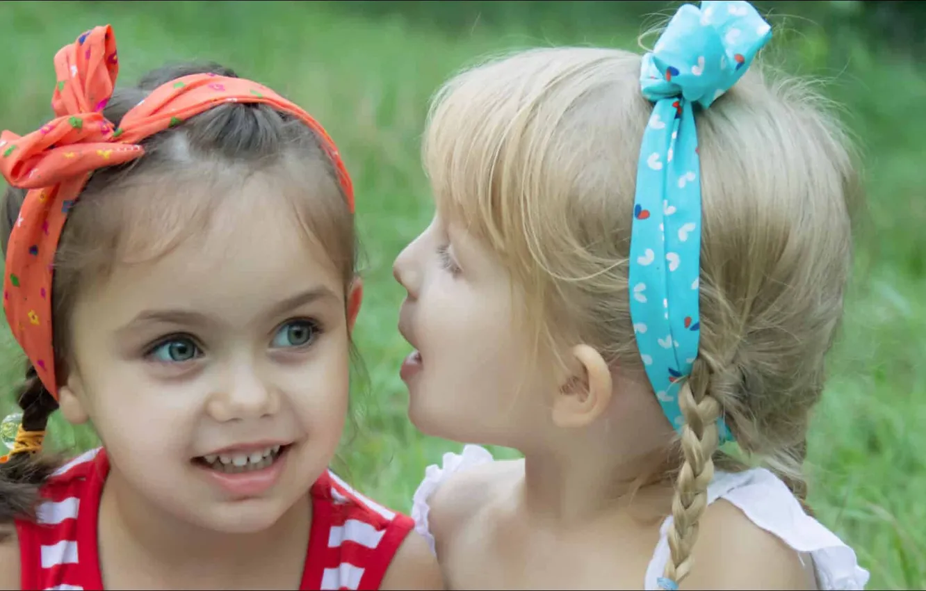 Wallpaper emotions, mood, two, girl, girls, two, mood, Secret for ...