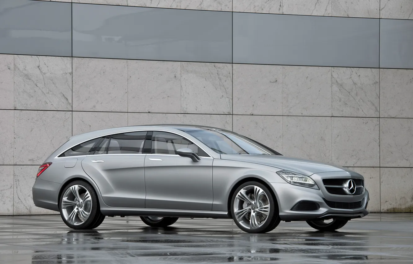 Wallpaper car, machine, Mercedes-Benz CLS Shooting Break Concept for ...