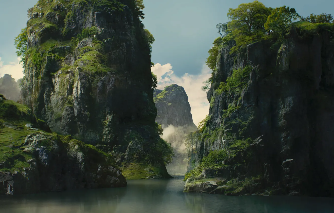 Wallpaper rocks, gorge, Maleficent, Valentin Petrov for mobile and ...